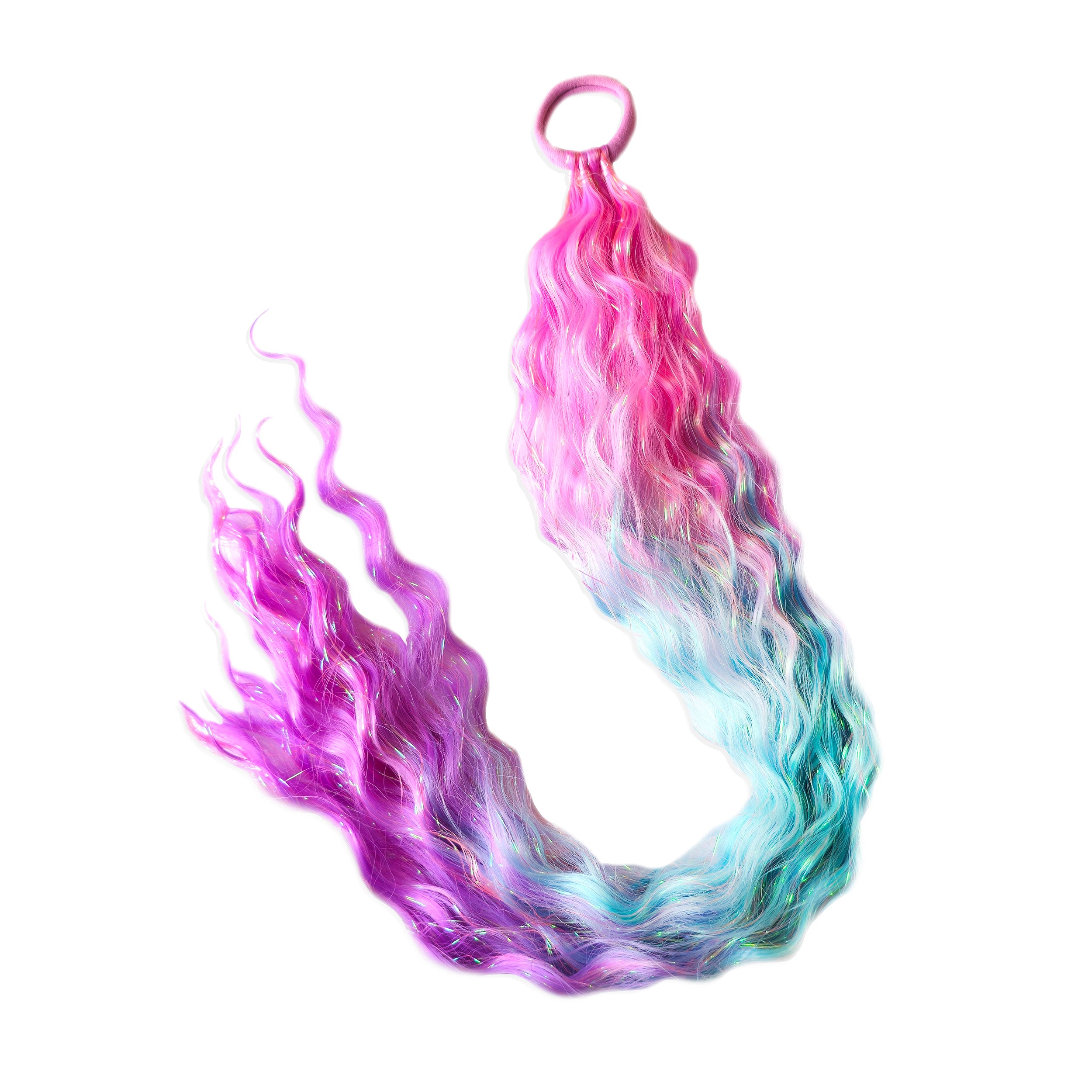 Fairy Fantasy Wavy Mini Ponytail – Sparkle & Sass